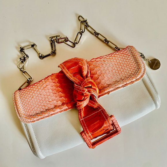 Givenchy | Bags | Givenchy Exotic Python Clutch | Poshmark